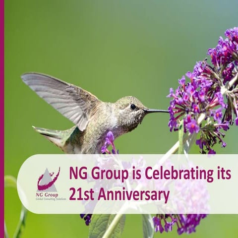 NG Group is celebrating its 21st anniversary | PPT