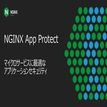 Introducing Nginx App Protect Japanese Webinar Ppt