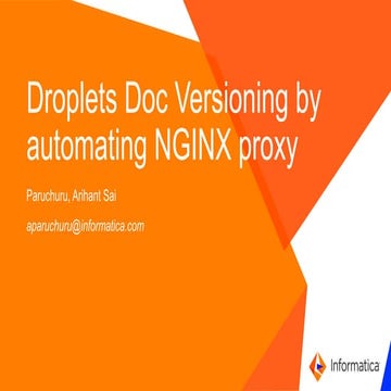 Nginx Reverse Proxy Ppt