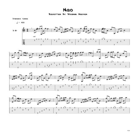 Tab guitar Ngo | PDF