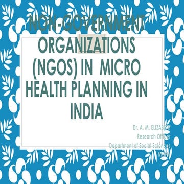 NGO in Micro Health Planning - India.pdf