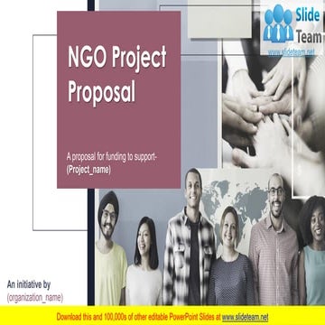 NGO Project Proposal PowerPoint Presentation Slides | PDF