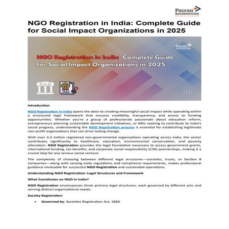 A comprehensive guide to NGO Registration in India 2025.pdf