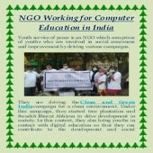 NGO Working for Computer Education in India