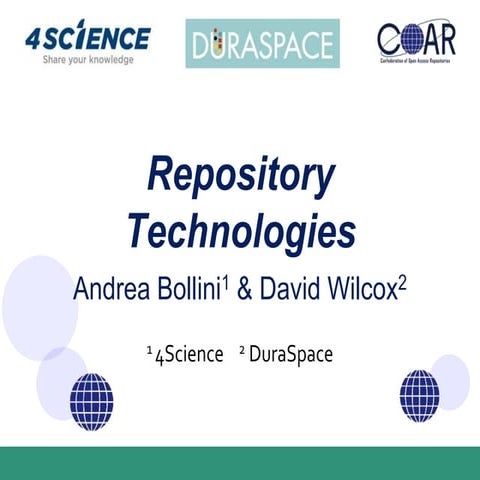 Repository technologies | PPTX