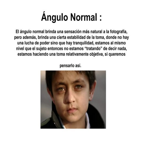 áNgulo normal | PPT