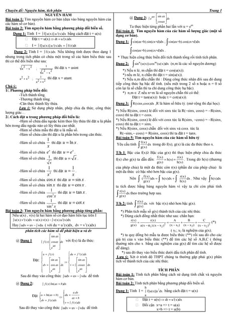 Tính toán khoa học - Chương 5: Tính gần đúng đạo hàm và tích phân | PDF