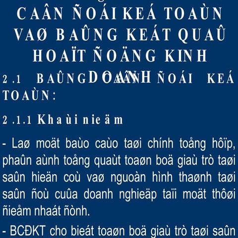 Nguyen Ly Ke Toan Chuong II | PPT