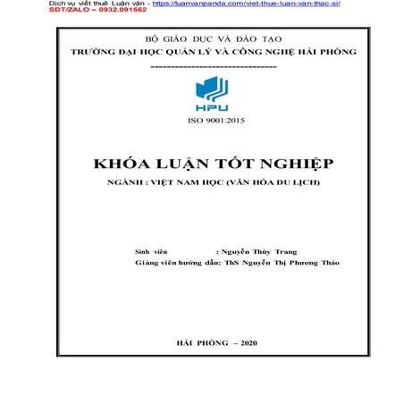 luan van thac si giai phap nang cao chat luong dich vu an uong tai seafood | PDF | Free Download