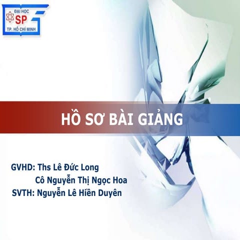Nguyen le hien duyen tin hoc 11 - bai 3 - cau truc chuong trinh | PPTX