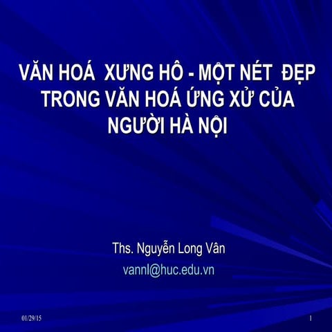 Nguyen long van | PPT