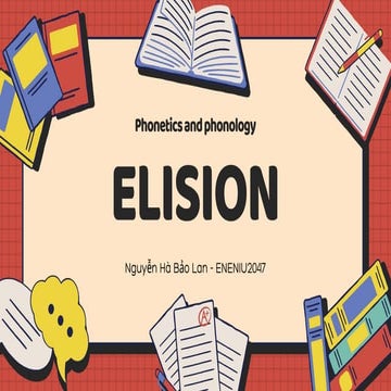 Elision in connected speech - Phonetics and Phonology.pdf