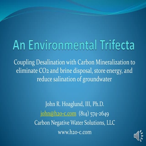 An Environmental Trifecta | PPT
