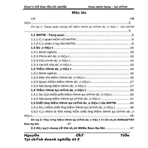Giải pháp nâng cao chất lượng thẩm định tài chính dự án đầu tư tài Chi ...