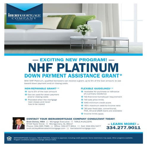NHF Grant Program | PDF | Home Financing | Personal Debt