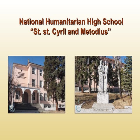 National Humanitarian school Blagoevgrad | PPS