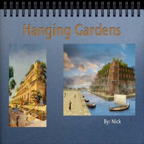 Hanging garden of babylone.ppt