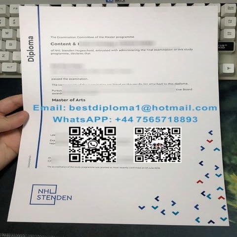 NHL Stenden University of Applied Sciences Diploma, NHL Stenden ...