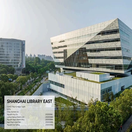 SHANGHAI LIBRARY EAST with function and structure analysis | PDF