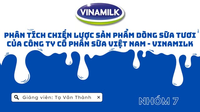 Vinamilk | PPT