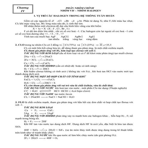 Nhomhalogen 121214125038-phpapp01 (1) | PDF