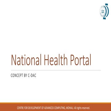 National Health Portal | PDF