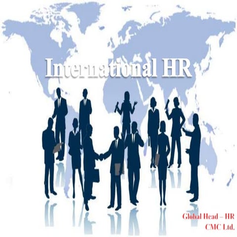 NHRDN Virtual Learning Session on Internation HRM: Integrating HRM ...