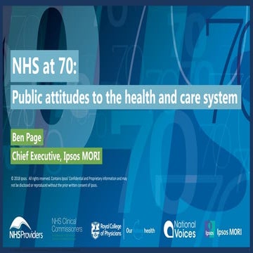 NHS at 70: Public attitudes to the health and care system | PDF
