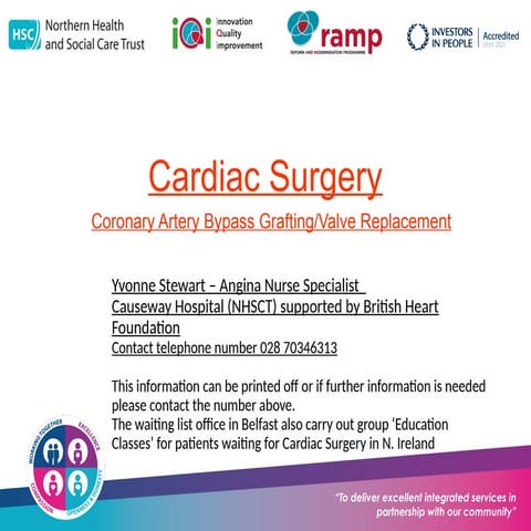 NHSCT-Angina-Powerpoint (2).potx CARDIAC SURGERY | POTX