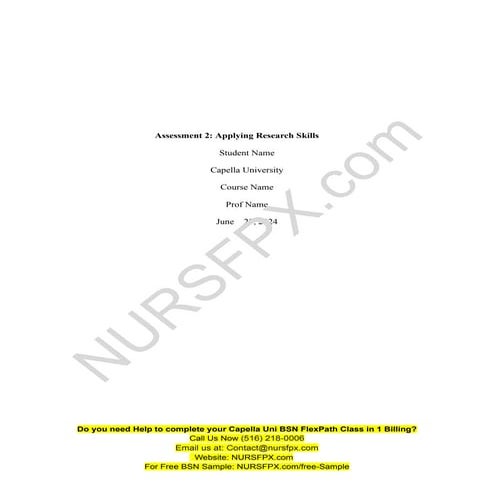 nhs fpx 4000 assessment 2 applying research skills.pdf