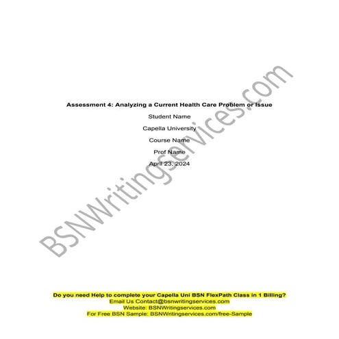 NHS FPX 4000 assessment 2 applying research skills.docx