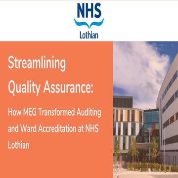 Streamlining Healthcare Quality Assurance: A Case Study | PDF