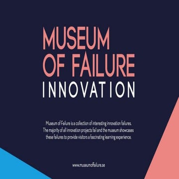 Museum of Failure | PPTX