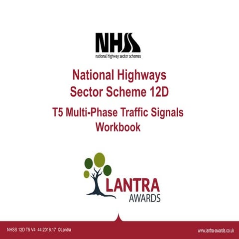 12D m5 workbook for traffic lights doign | PPTX