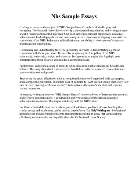 National Honor Society Personal Essay.pdf