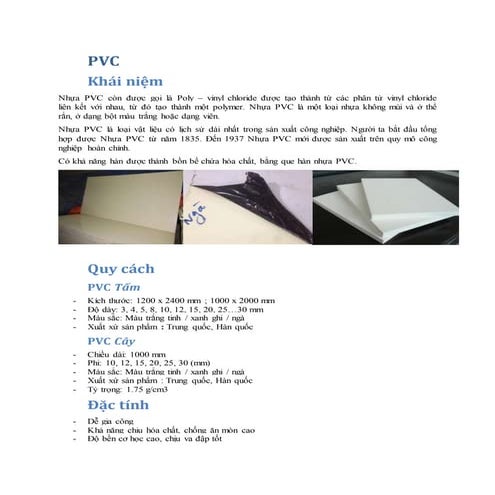 Tong quan ve qua trinh san xuat nhua polyvinylchloride (PVC).pptx