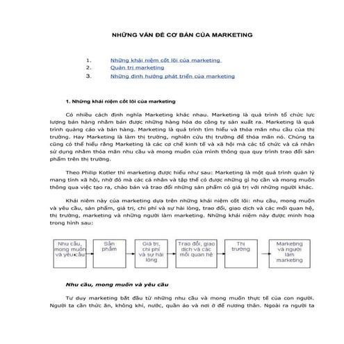 Chapter 1 __nhung_van_de_co_ban_marketing | PDF