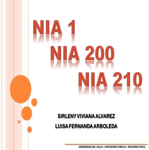 NICC 1 - NIA 200 - NIA 210 | PPT