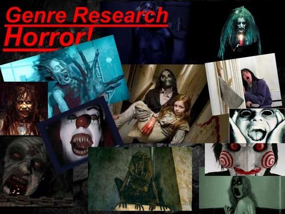 The horror genre | PPTX