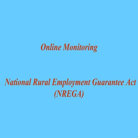 nrega | PPT