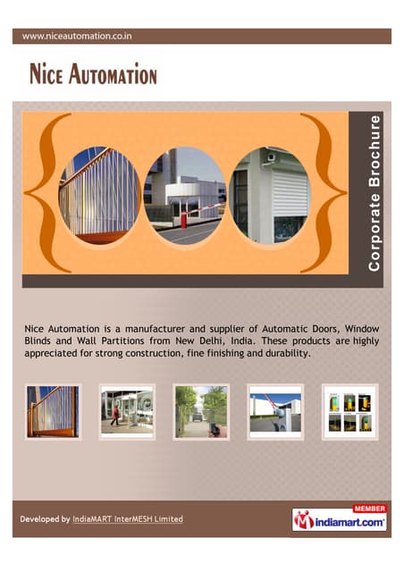 Automatic Rolling Shutter Bangalore, UAE | PPT