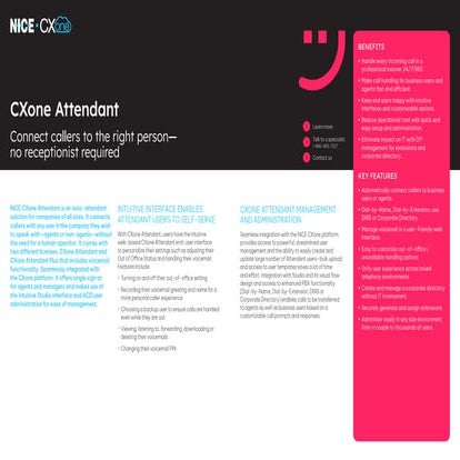 NICE CXone Attendant Data Sheet (mar 2022).pdf