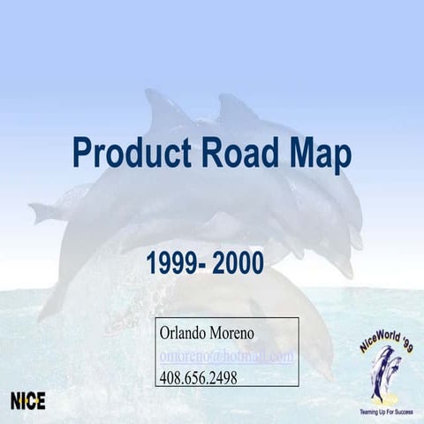 Nice Product Road Map May99 | PPT