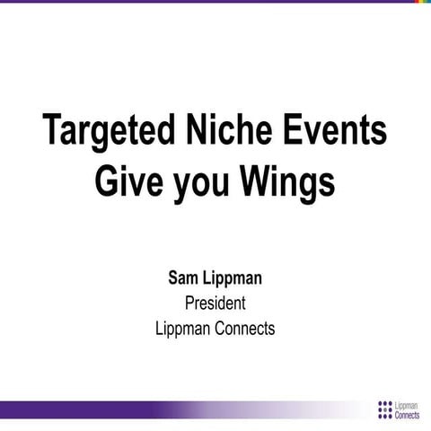 Niche Events | PPTX
