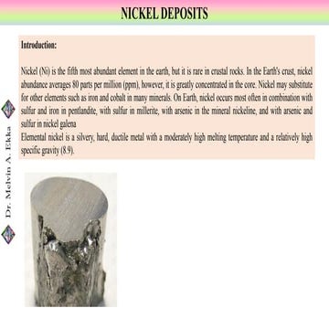 Economic geology - Supergene ore deposits | PPT