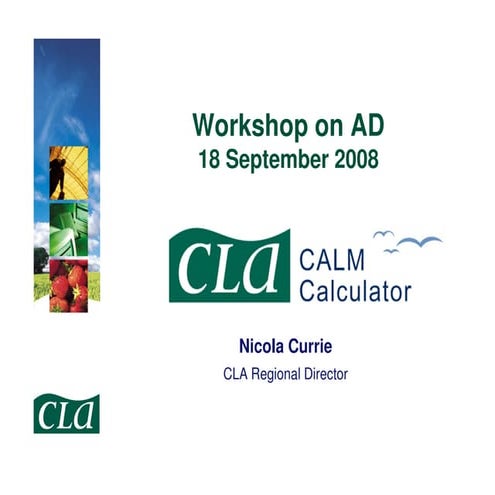 CLA Calm Calculator - Nicola Currie (CLA) | PDF