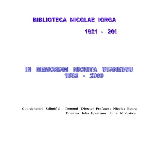 Nicolae Iorga | DOC