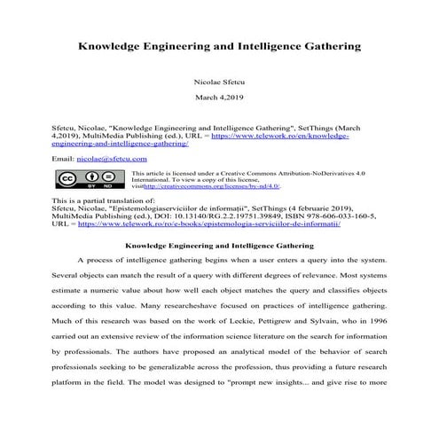 Information Warfare (Technical Intelligence) | PPTX