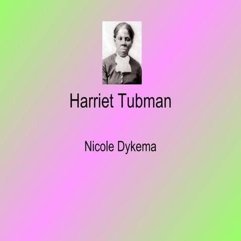 Facebook harriet tubman | PPT