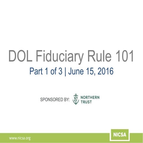 Understanding Regulation Best Interest | PPTX